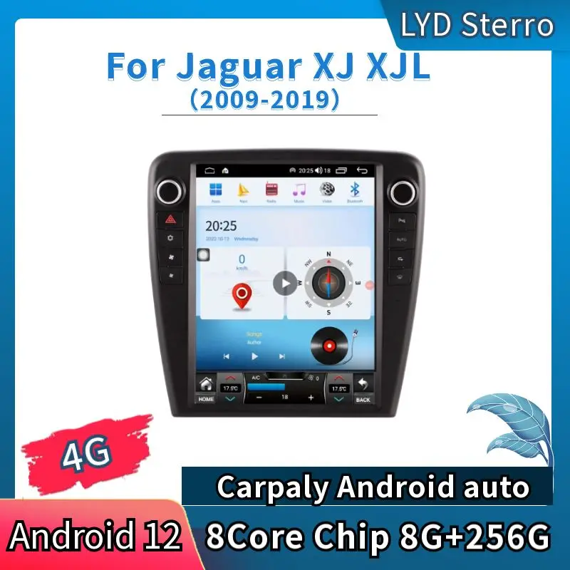 LYD-Sterro-For-Jaguar-XJ-XJL-2009-2019-Car-DVD-Player-GPS-Navigation ...