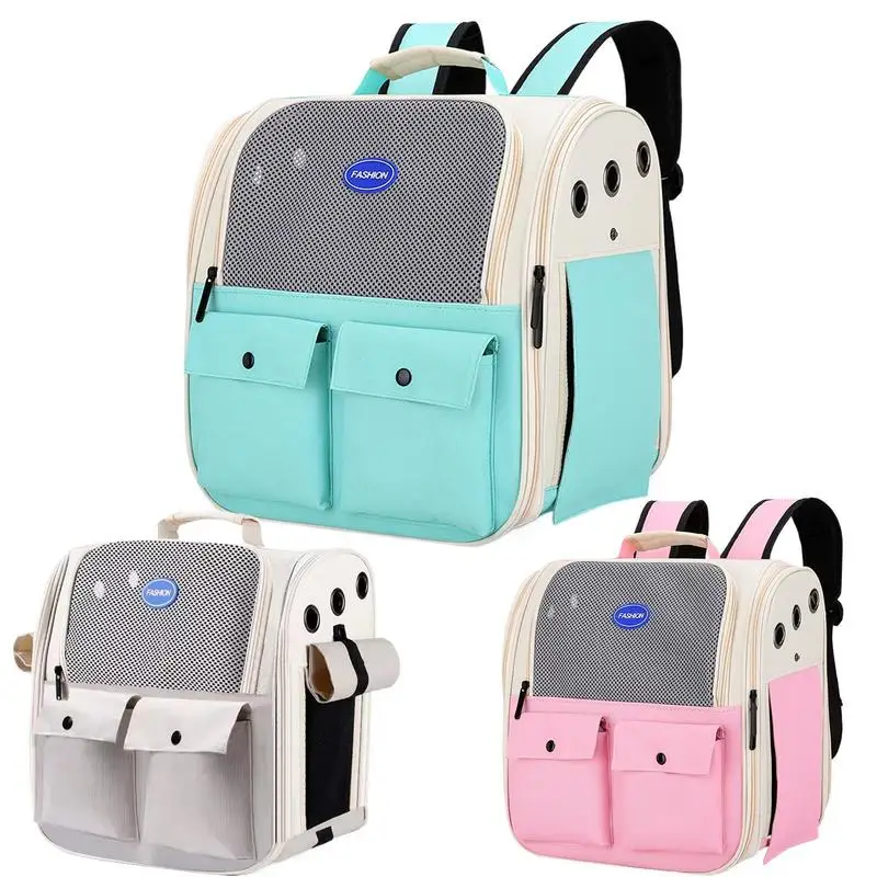 Cat-Carrier-Backpack-Breathable-Pet-Travel-Backpack-With-Multiple ...
