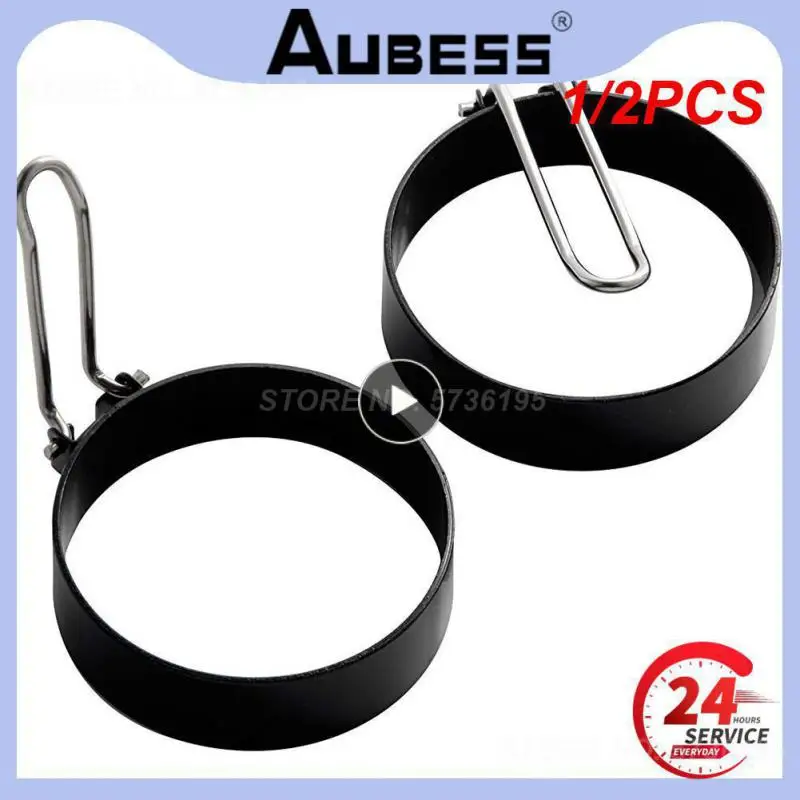 1-2PCS-Stainless-Steel-Fried-Egg-Pancake-Shaper-Kitchen-Tools-Omelette ...