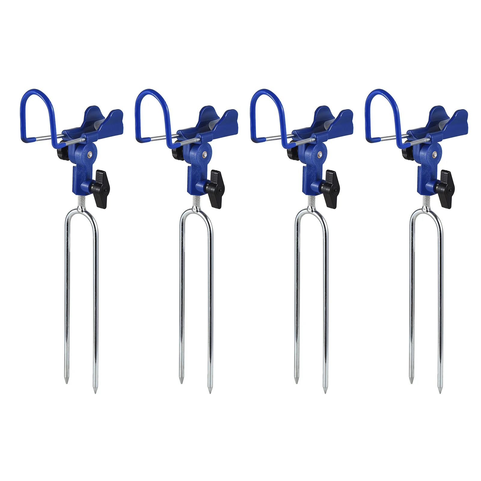 Fishing Pole Holder Fishing Rod Bracket 360° Adjustable Detachable ...