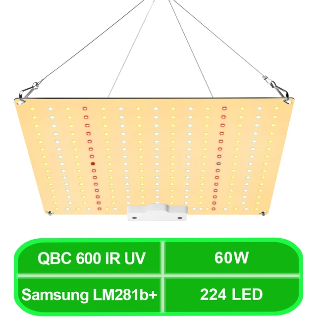 삼성-LM281B 퀀텀 LED 식물 재배 조명, 채소 및 꽃 1500W, 풀 스펙트럼, 수경 램프, 온실, 꽃용