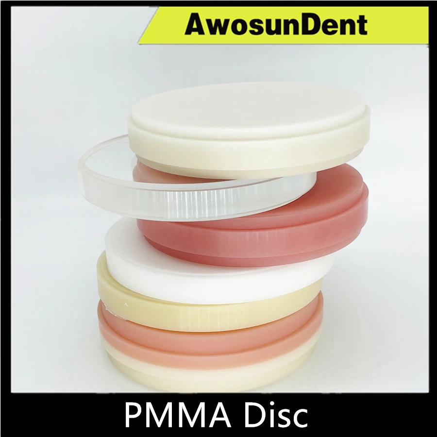 D98-20mm-Pink-A0-Clear-16-Shaded-CAD-CAM-Dental-Pmma-Blanks-Milling ...