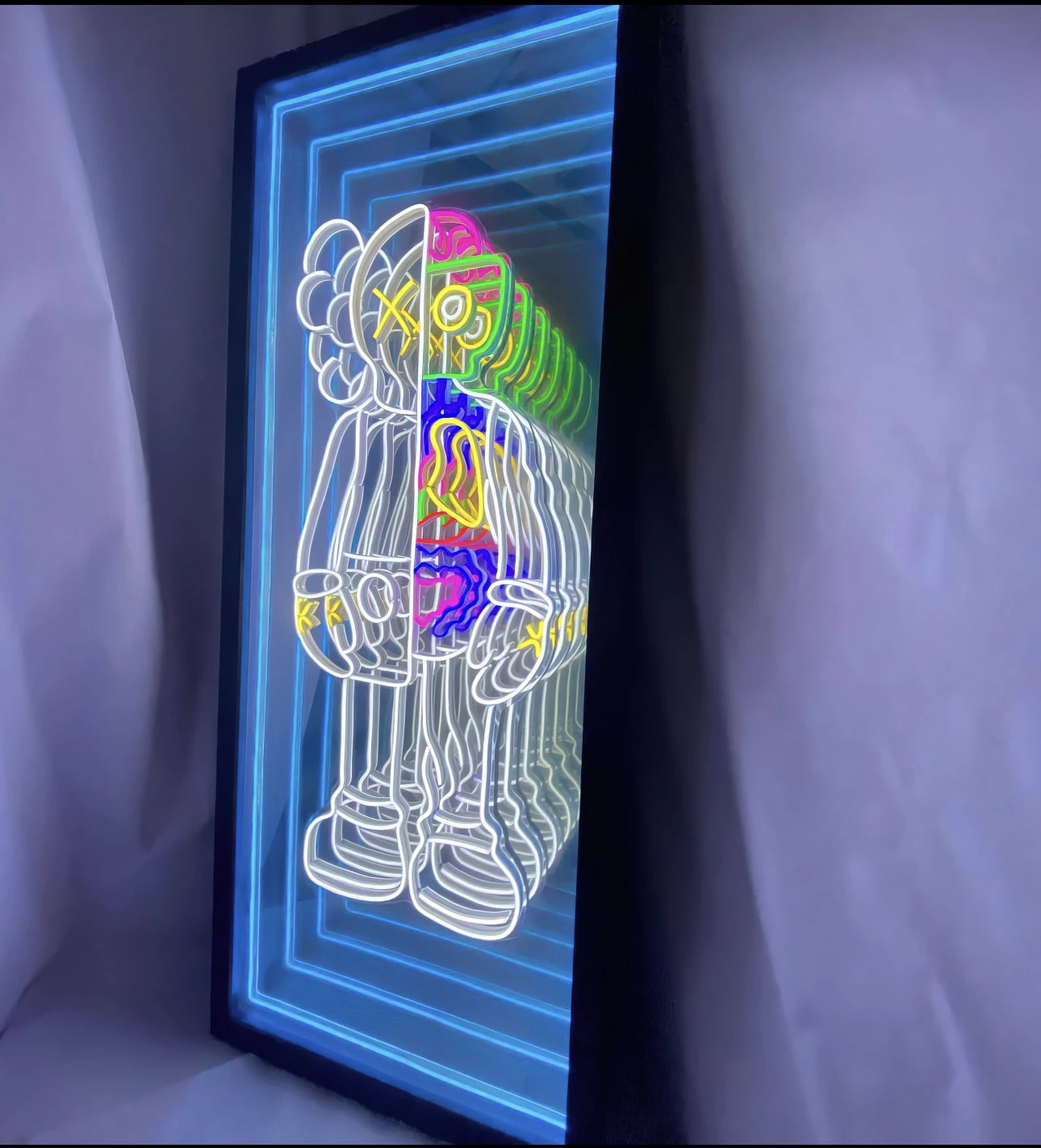 Customized-Infinity-Light-Mirror-Led-Light-Neon-Sign-Eternity-Tunnel ...