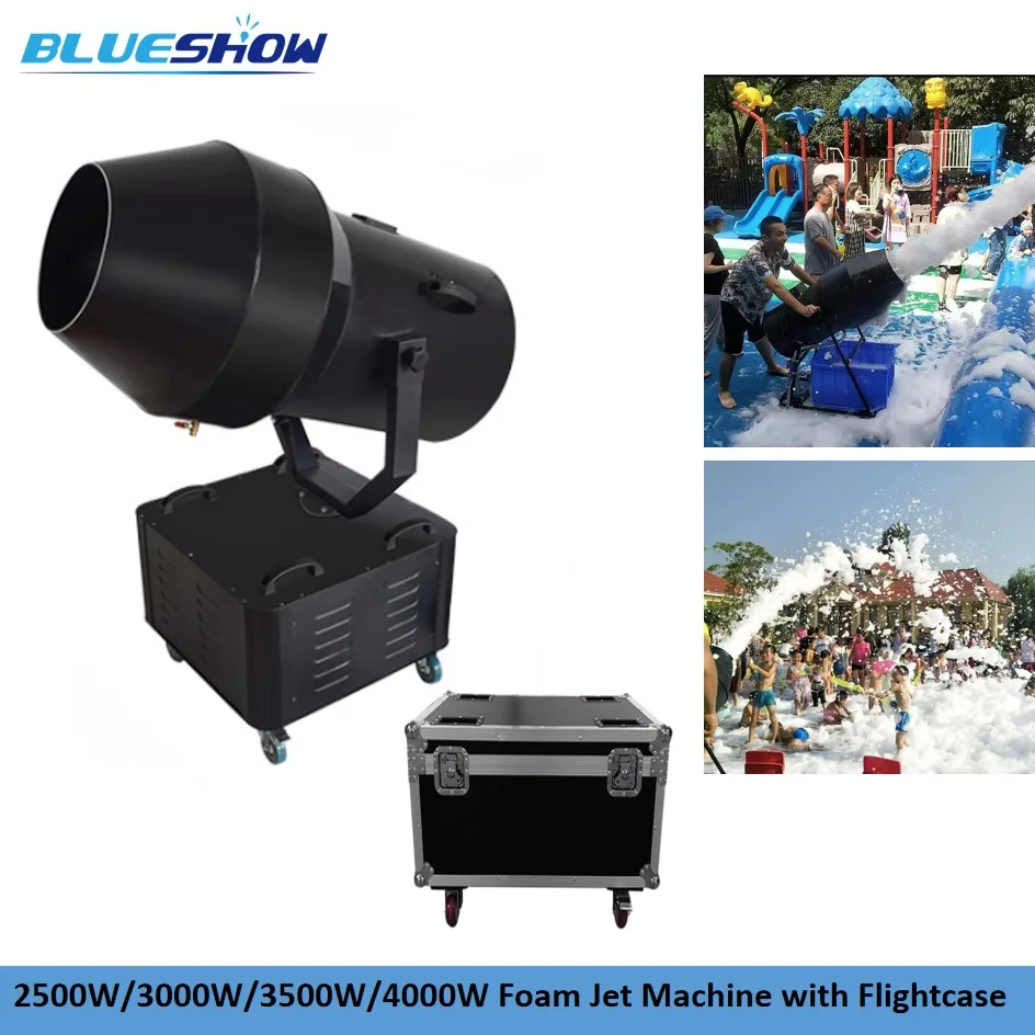 3000W Foam machine stage 2500w 3500w 4000W shaking head flycase outdoor ...