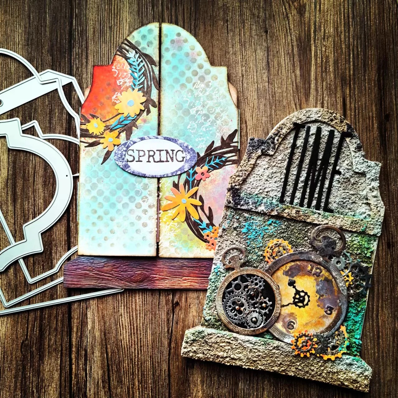 GOGOCRAFT-MQ029-Tombstone-Cutting-Dies-for-JunkJournal-Scrapbooking ...