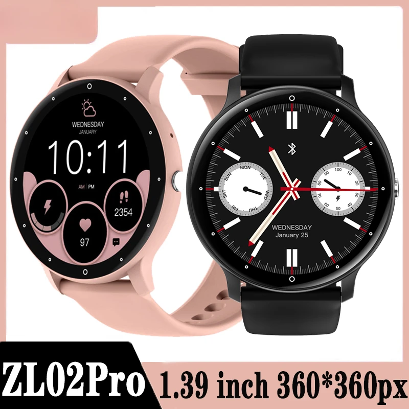 2024Pro-Smart-Watch-Women-Men-Lady-Gift-Fitness-Blue-Tooth-Call ...