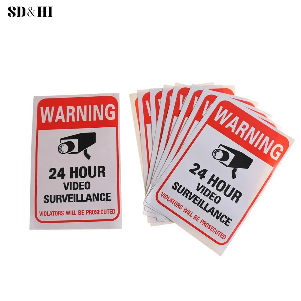 10pcs-lot-Waterproof-Sunscreen-PVC-Home-CCTV-Video-Surveillance ...