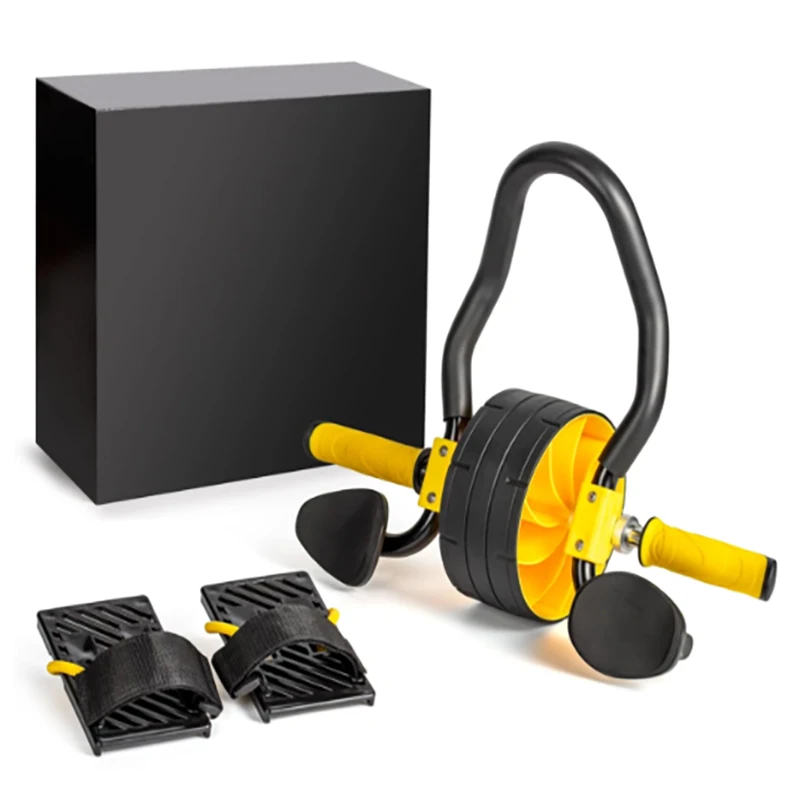 Multifunction Abdominal Roller Wheel Gym Body Arm Waist Leg Belly Ab ...