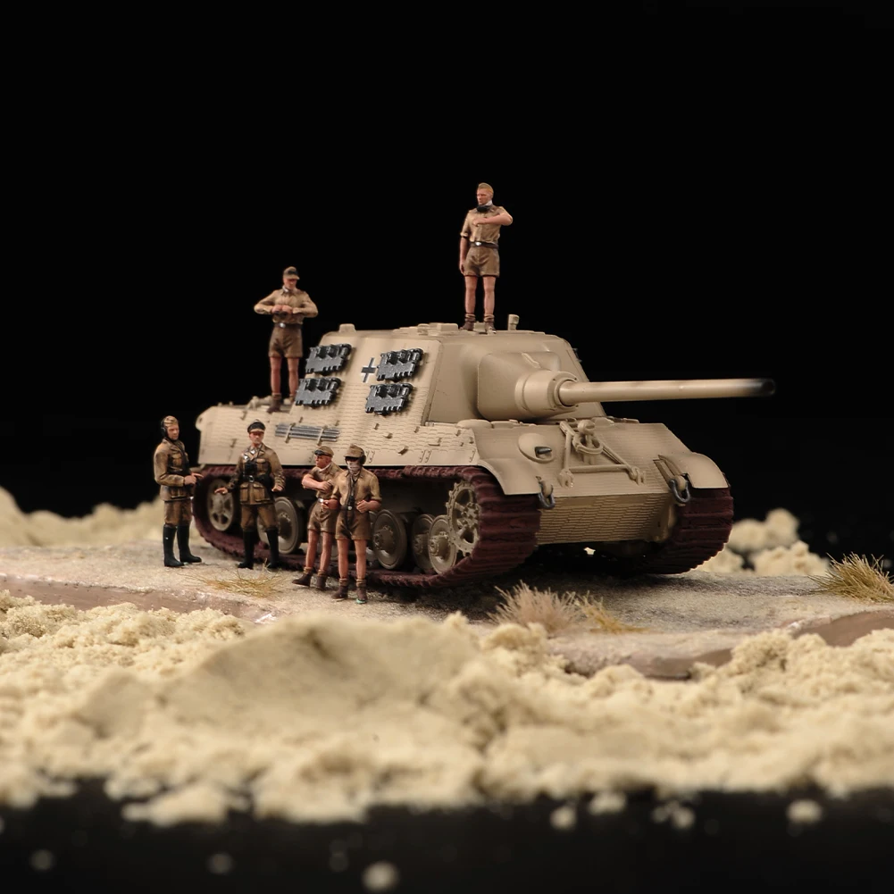 1-72-Manual-Handmade-Painted-Full-Set-World-War-II-American-Soldiers ...