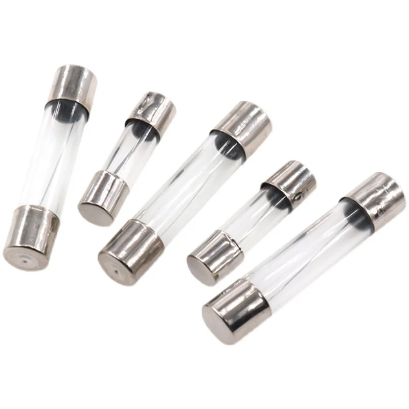 5*20 6*30 Glass Fuse Fast Fuse 250V 0.1A 0.2A 0.5A 1A 2A 3A 3.15A 4A 5A ...