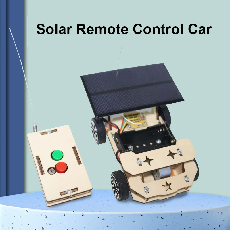DIY-Mini-Solar-Wireless-Remote-Control-Car-Toy-Science-Educational-Toy ...