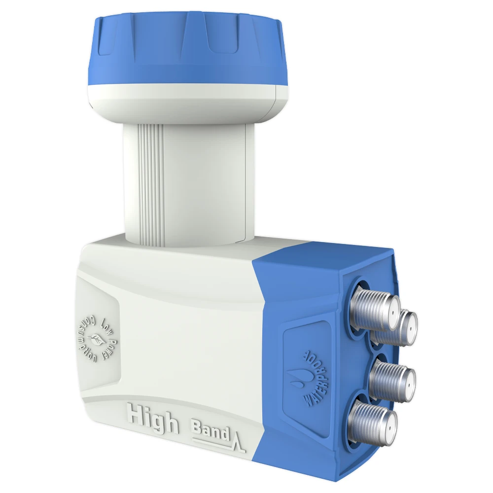 2 Port Récepteur satellite LNB 4K étanche Full HD 4 sorties bande KU ...