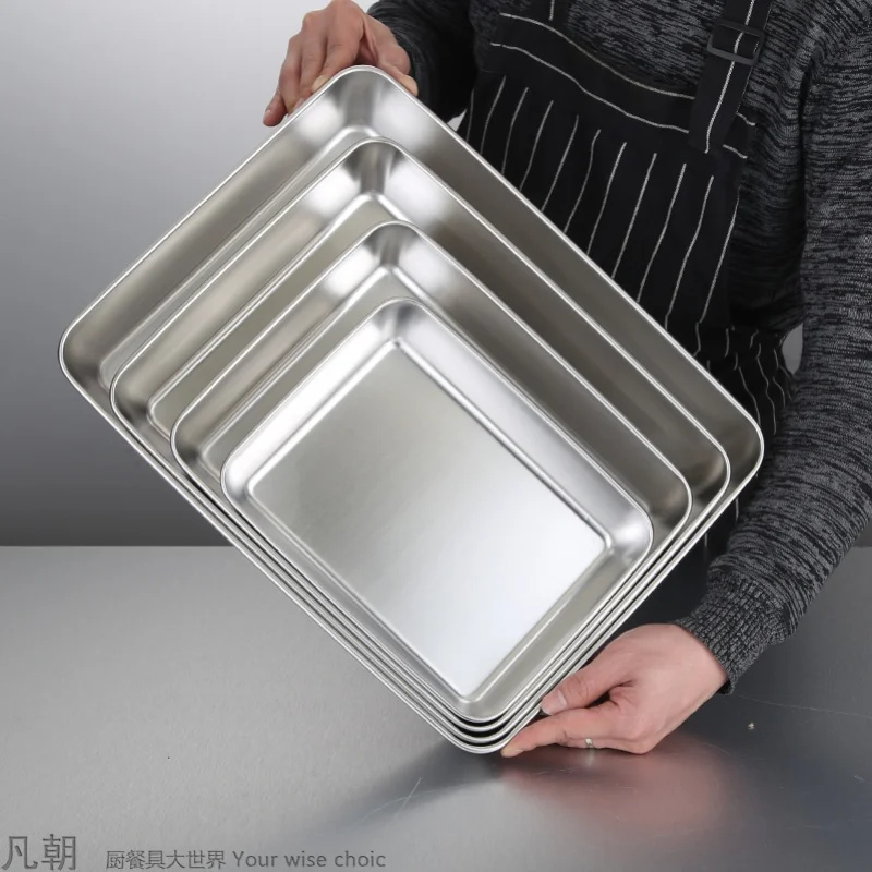 Tiramisu-Stainless-Steel-Deep-Flat-Baking-Pan-304-Domestic-Hot-Pot ...