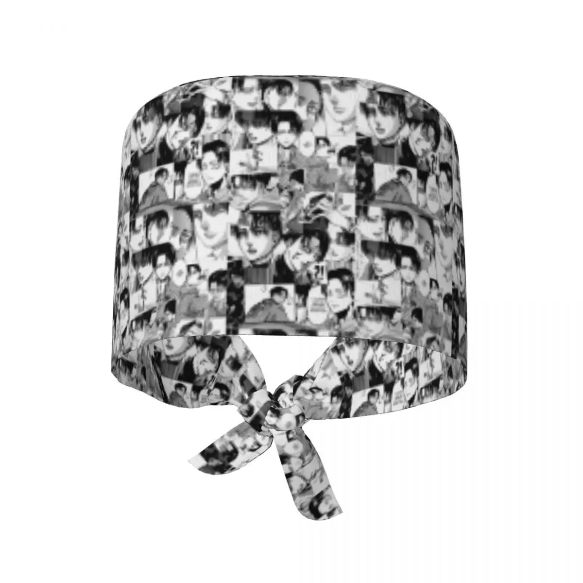Levi Ackerman Attack On Titan Scrub Hat Doctor Working Surgical Cap Men ...