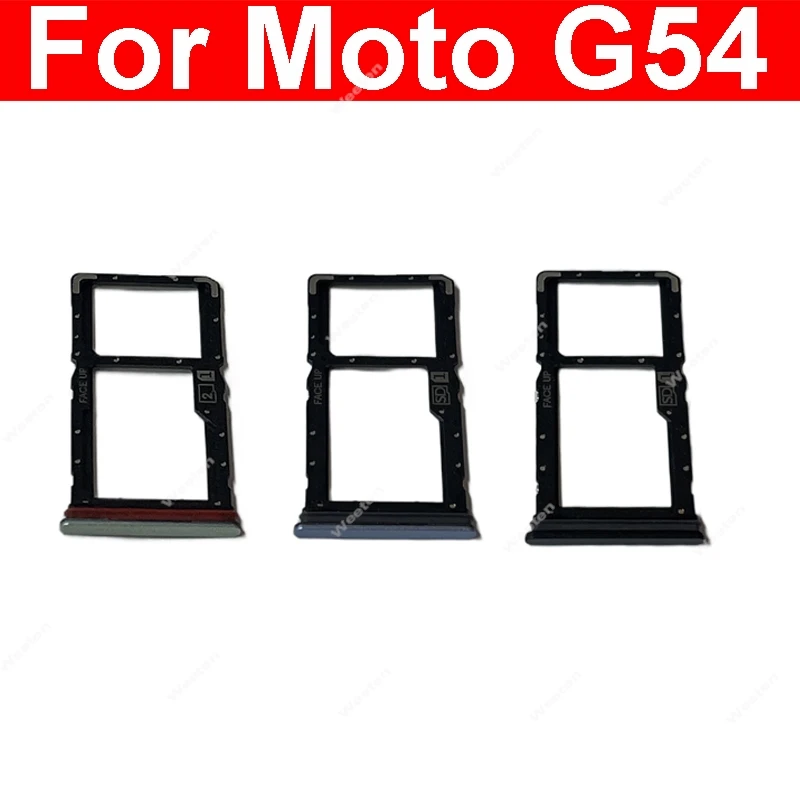 Sim Card Slot Tray Holder For Motorola Moto G54 XT2343-1, XT2343-2 SIM ...