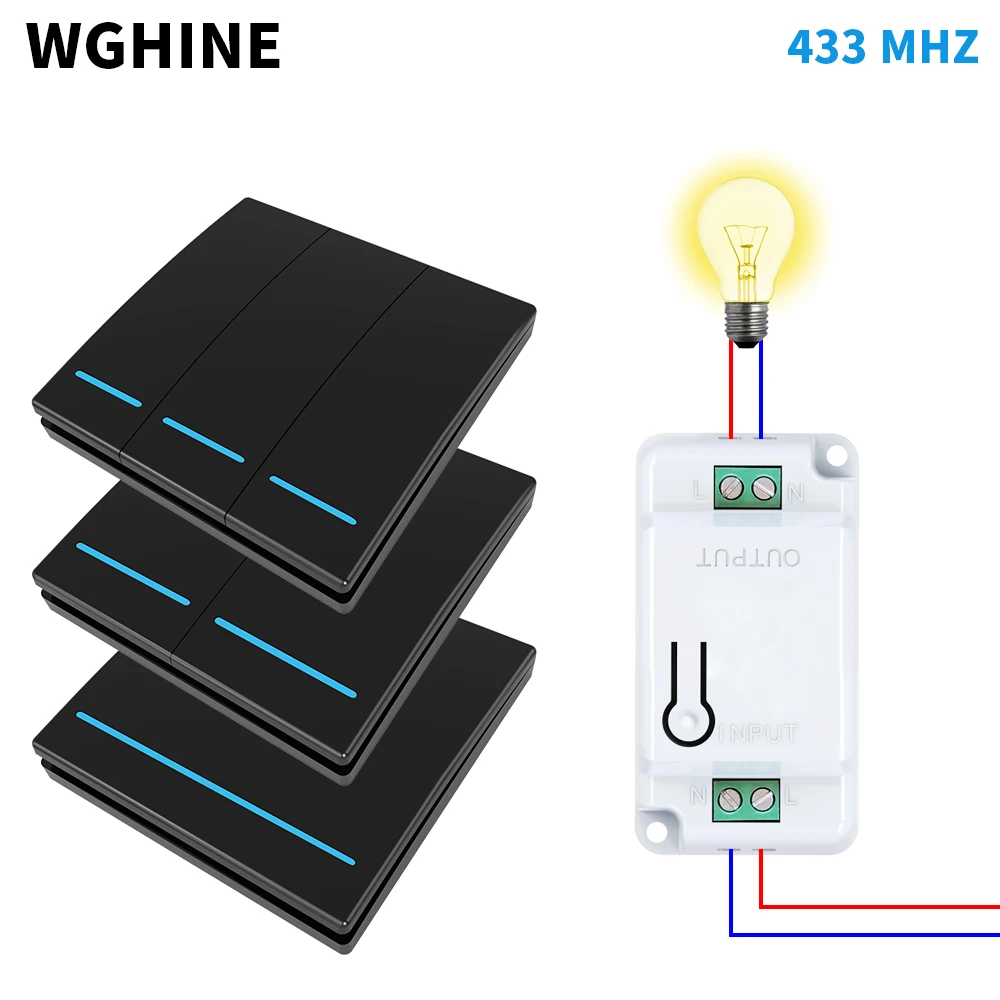 Wireless Light Switch Remote 220v | 220 Light Switch Remote Control - 1 ...