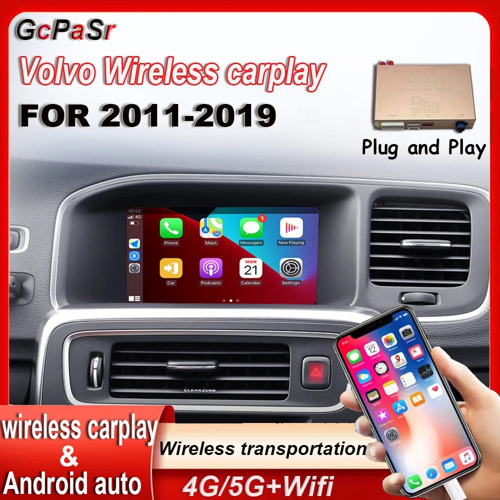 Wireless-Apple-Carplay-volvo-Android-Auto-interface-Decoder-For-volvo ...