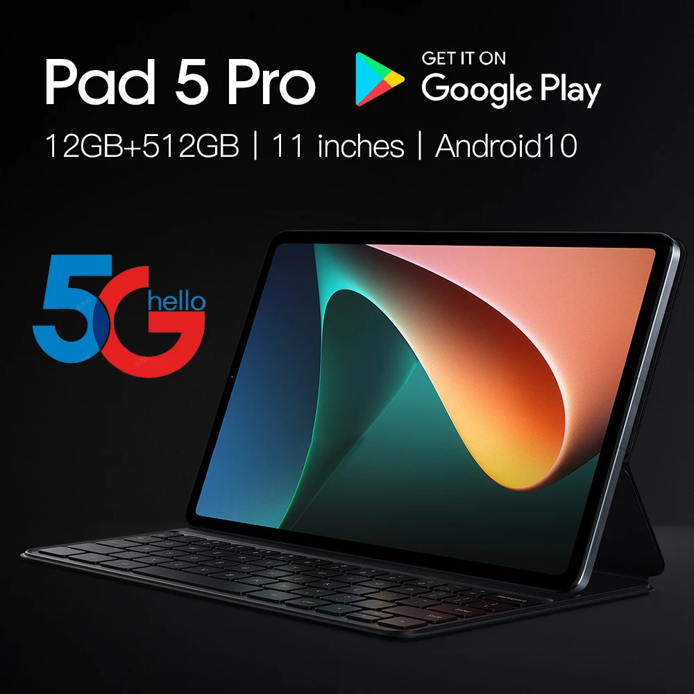 Планшет на базе Android, экран 11 дюймов, 120 Гц, Snapdragon 870, 8800 ...