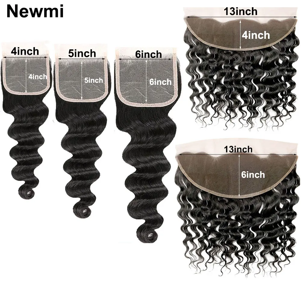 4x4-5x5-6x6-Loose-Deep-Wave-Closure-Human-Hair-Newmi-13x4-13x6-Loose ...