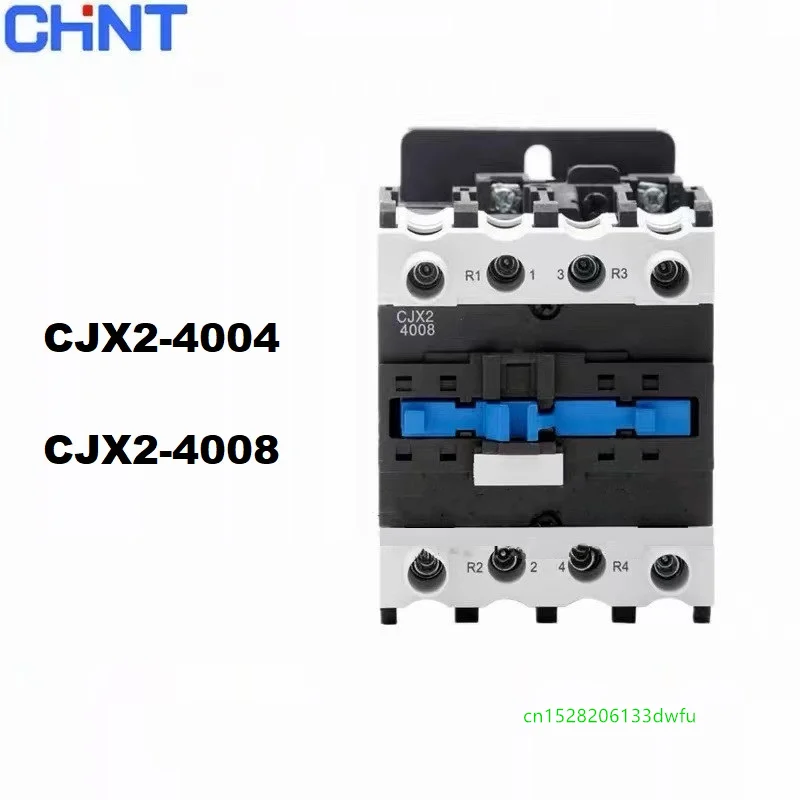 CHINT-CJX2-4004-4NO-CJX2-4008-2NO-2NC-40A-LC1D-AC-Contactor-DIN-Rail ...