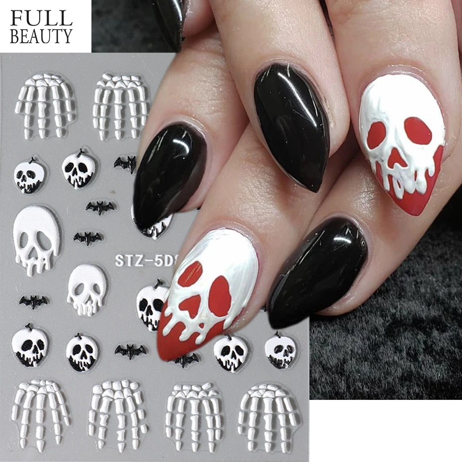 Skeleton Nails