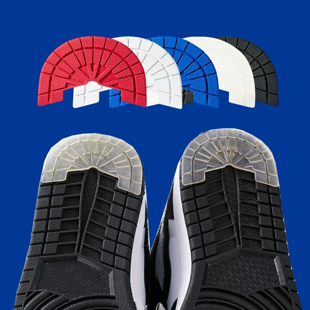1 Pair Shoes Wear-resistant Sole Anti-Slip Rubber Soles Tailorable Self ...