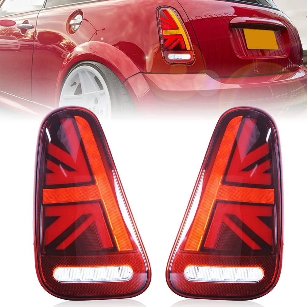 2pc Led Tail Lights For Bmw Mini R50 R52 R53 Cooper S 2001 2002 2003 ...
