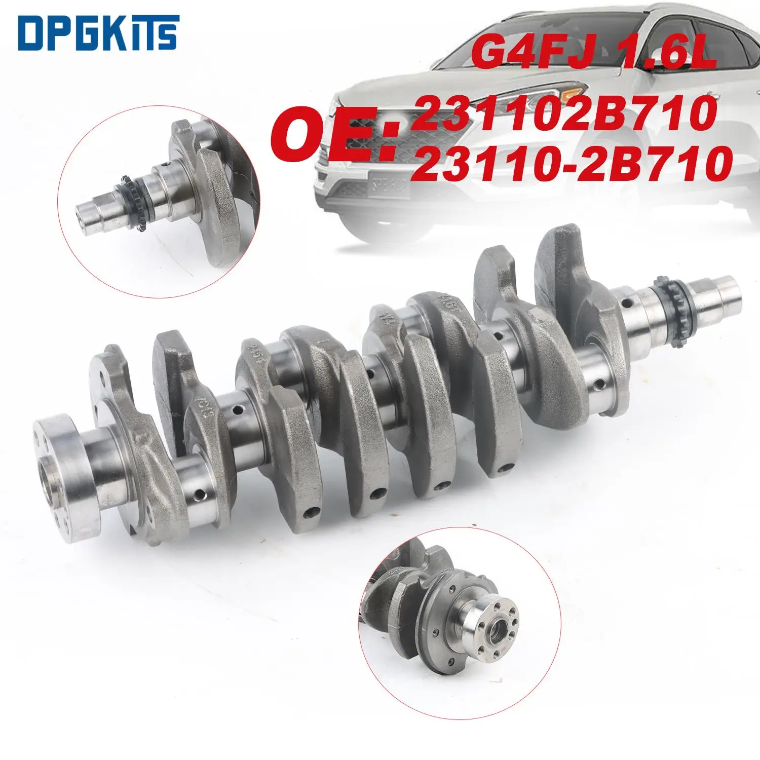 G4FJ-1-6T-New-Engine-Crankshaft-231102B710-23110-2B710-For-HYUNDAI-KIA ...