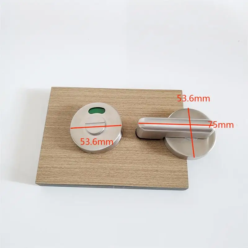 Stainless-Steel-304-WC-Toilet-Door-Lock-Handle-Knob-Precision-Casting ...