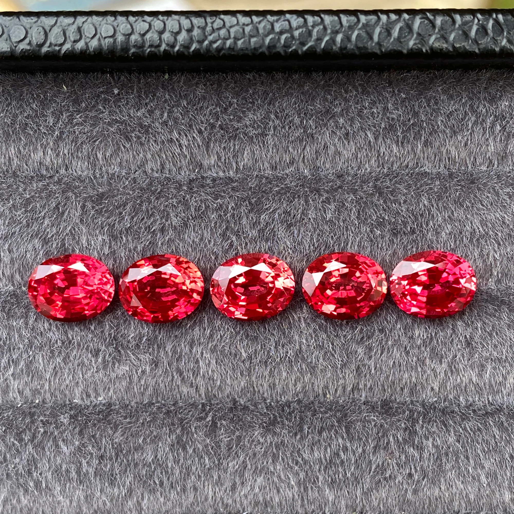 Eme jewe Lab Grown Sapphire, Papalocha Oval Cut Loose Stone, For ...
