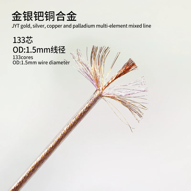 HAKUGEI gold, silver, copper and palladium alloy upgraded wire base ...