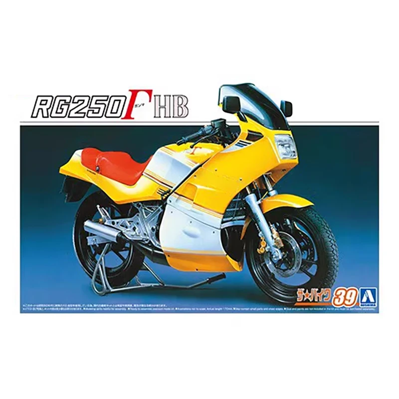 Aoshima-Plastic-Model-Building-Assembly-Kit-Motocicleta-Esporte-Moto-Pl ...