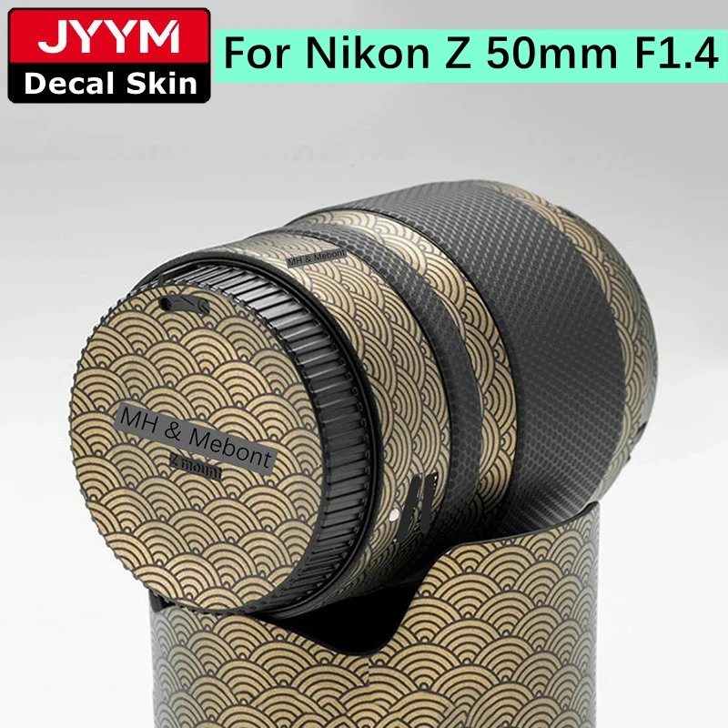 Customized Sticker For Nikon Z 50mm F1.4 Decal Skin Lens Vinyl Wrap ...