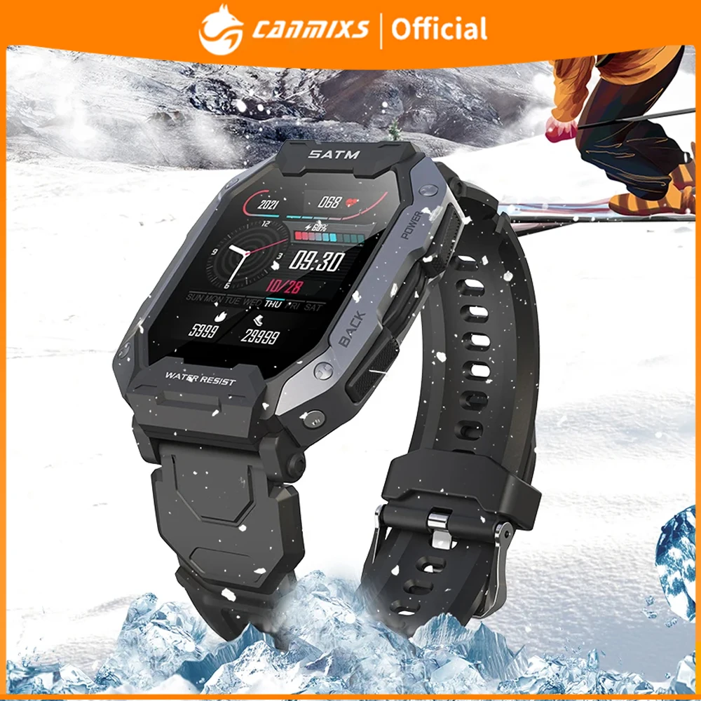 Smartwatch-2022-reloj-inteligente-resistente-al-aire-libre-5ATM-IP69K ...