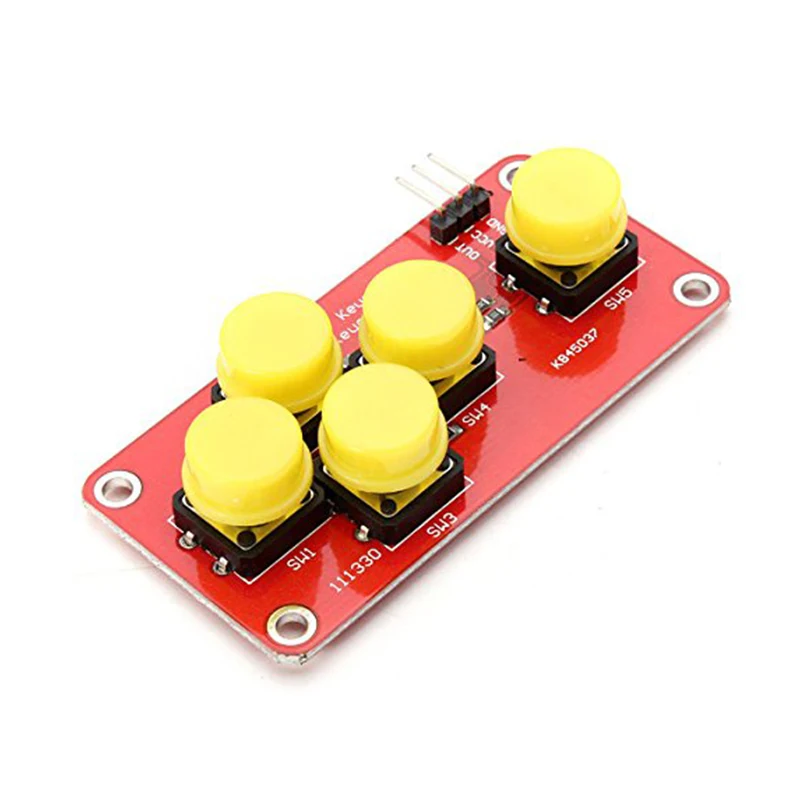 AD-Keyboard-Simulate-Five-Key-Module-Analog-Button-for-arduino-Sensor ...
