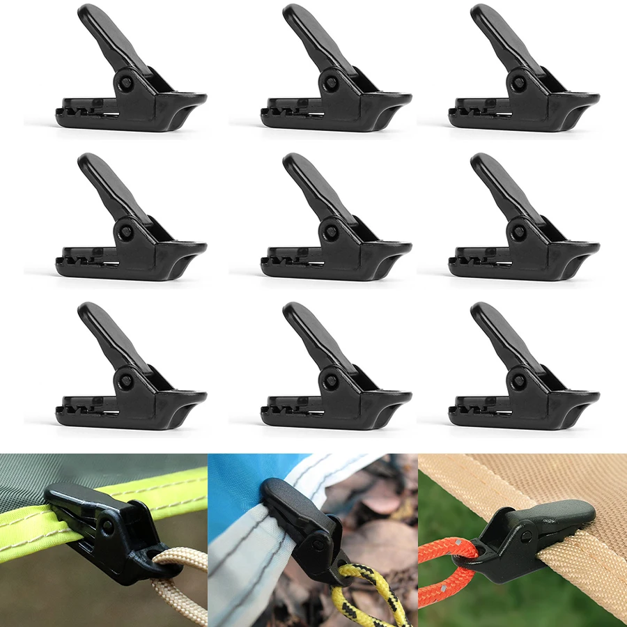 5-40Pcs Outdoor Tarp Clamp Awning Tent Canopy Clamp Camping Survival ...
