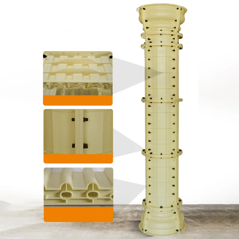 Durable-ABS-Plastic-roman-column-Mold-Concrete-Round-Column-Mold-for ...