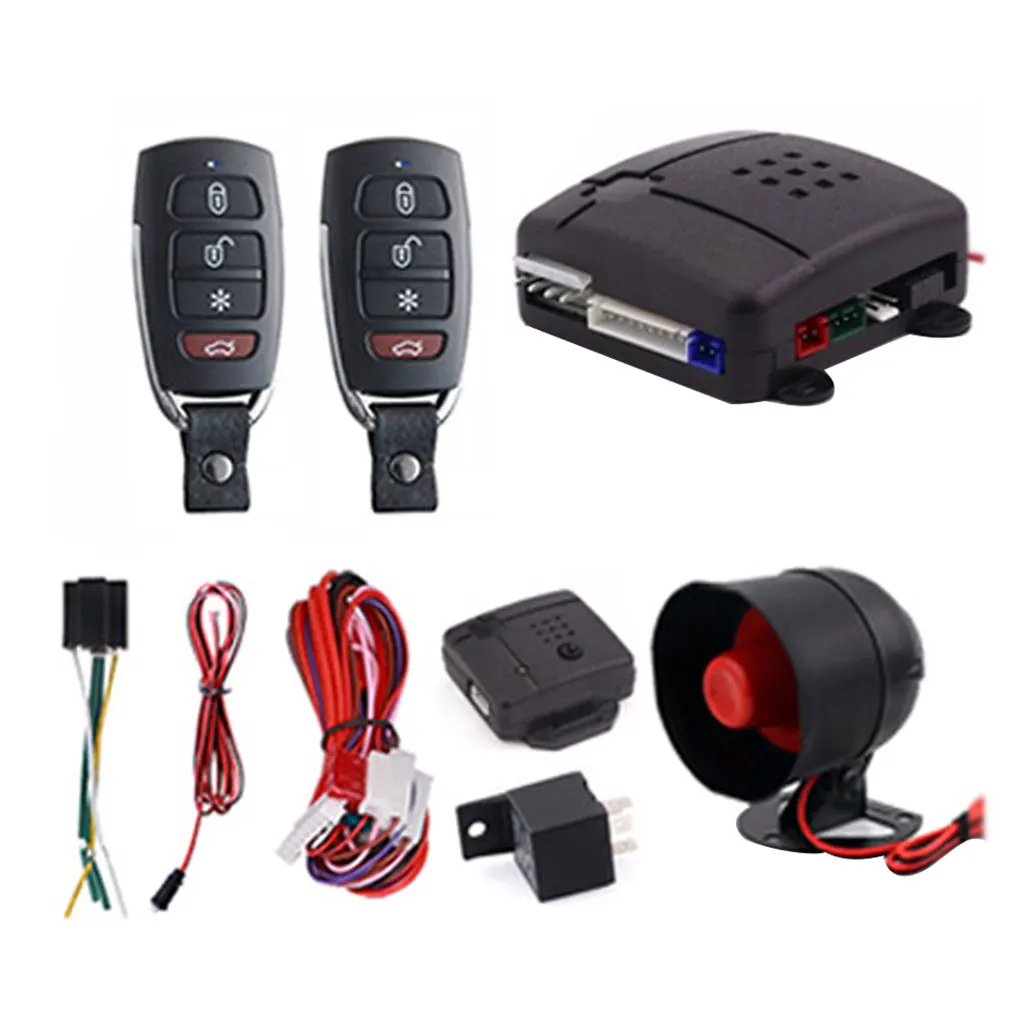 Car-Alarm-System-Remote-Control-Auto-Door-Central-Keyless-Entry-Lock ...