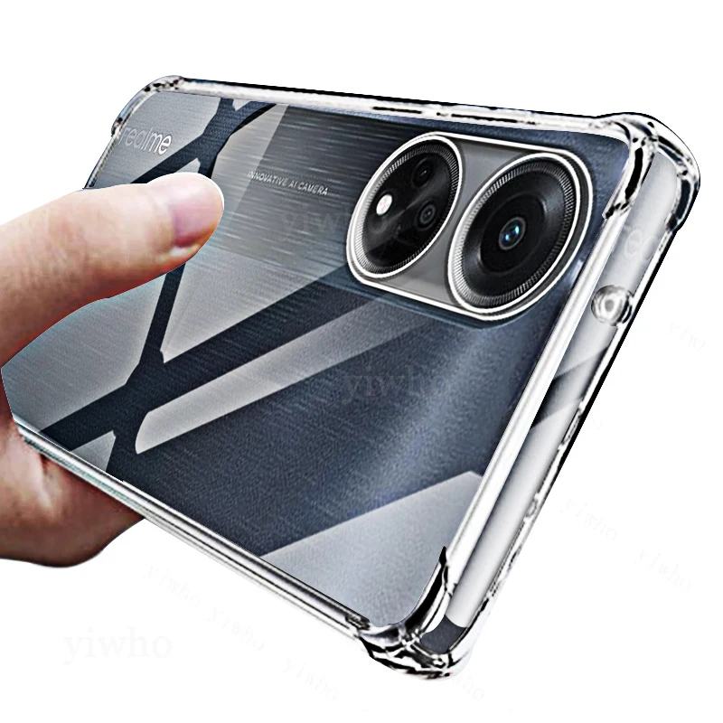 Transparent TPU Silicone Case for OPPO A98 A98 A96 A95 A94 A93S A92s A78 A77s A76 A74 A73 A72 ...