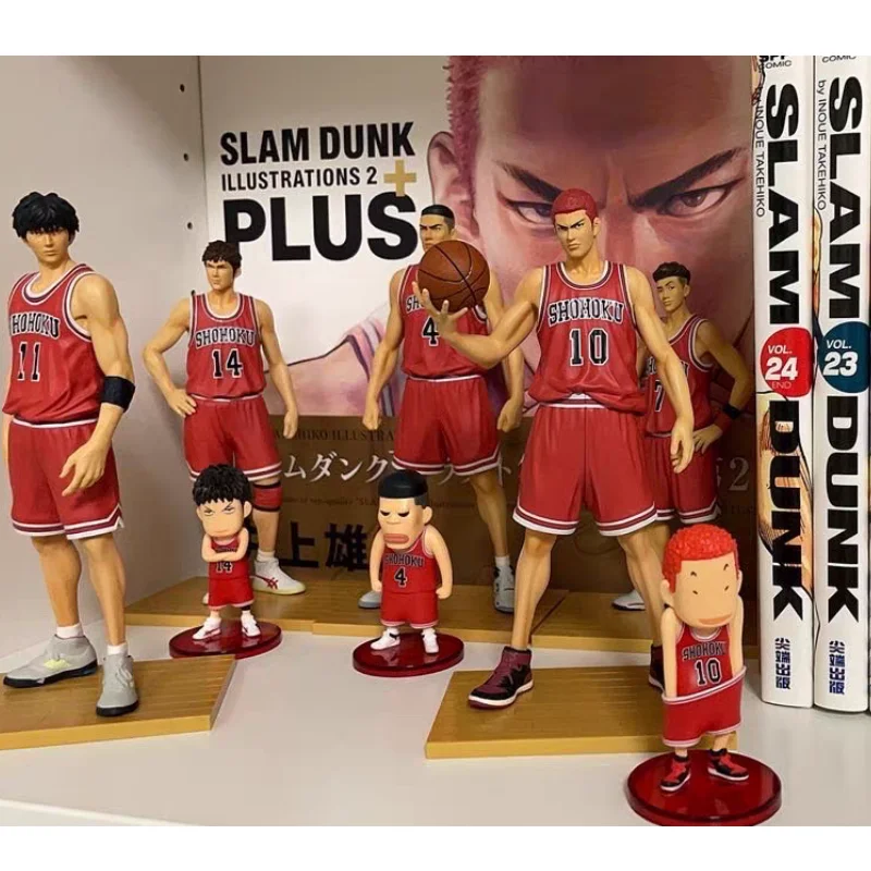 Figura Slam Dunk para Crianças, Modelo de Basquete, Anime Figurine ...