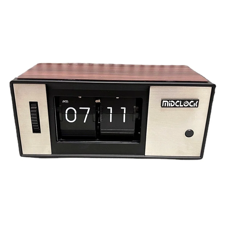 Flip-Page-Digital-Table-Clock-LED-Night-Luminous-desk-Clock-Home-Room ...