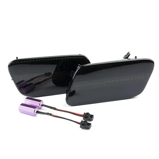 2PCS LED Bumper Side Blinker Lamp Turn Signal Light for Mercedes-Benz E ...