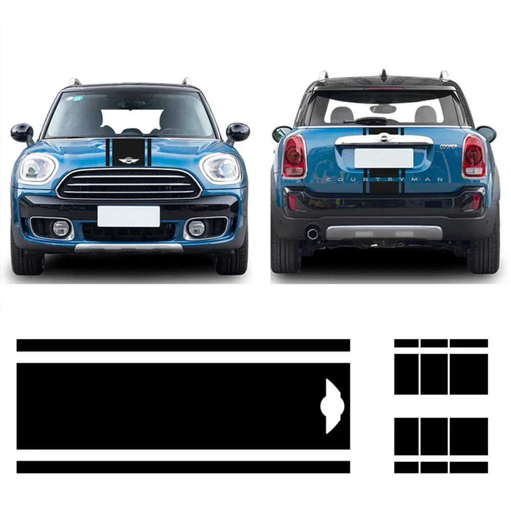 Car-Trunk-Stickers-Decal-Front-Head-Hood-Stripe-Sticker-For-MINI-Cooper ...