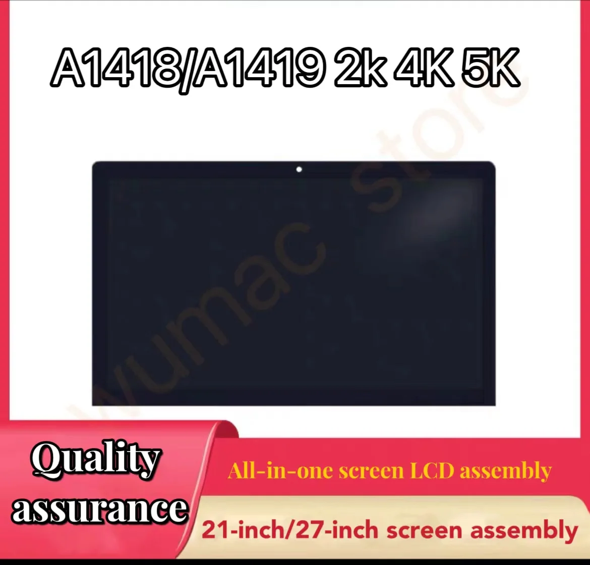 For-iMac-27-A1419-A2115-2K-5K-LCD-Screen-replacement-Display-w-Glass ...