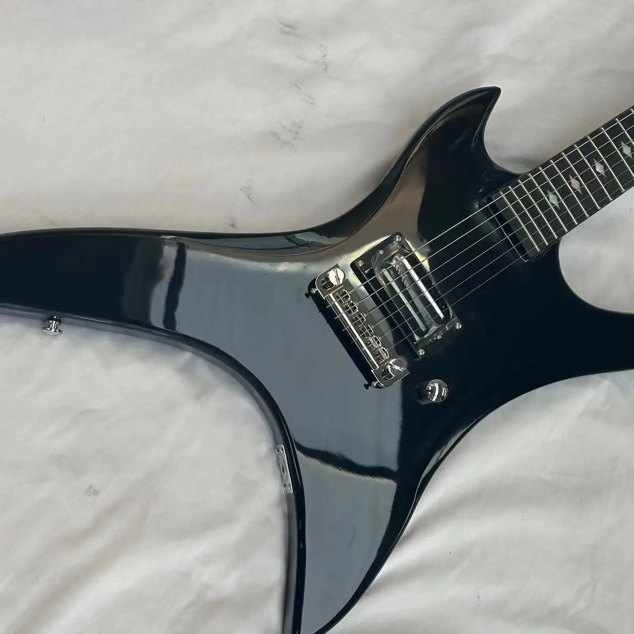 BC-rich-Electric-Guitar-Black-Neck-Thru-Body-SPECIAL-Shape-Free ...