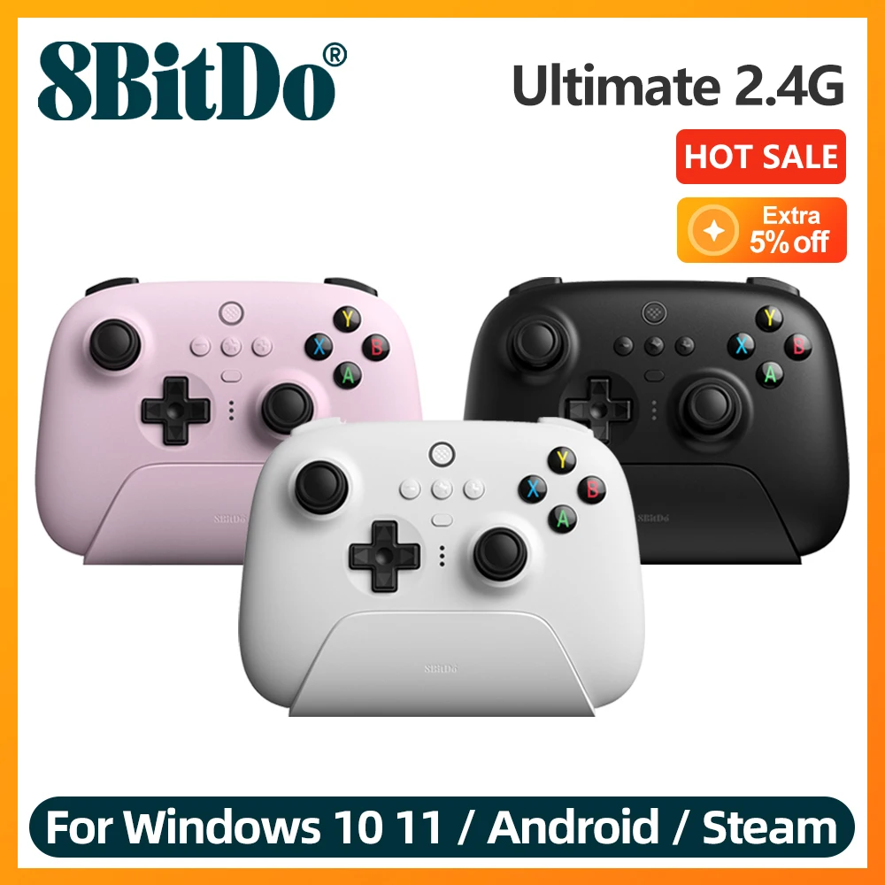 8BitDo-Ultimate-Wireless-2-4G-Gaming-Controller-Gamepad-with-Charging ...