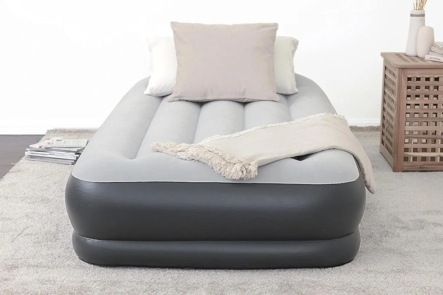 SLEEPLUX-Durable-Inflatable-Air-Mattress-with-Built-in-Pump-Pillow-and ...