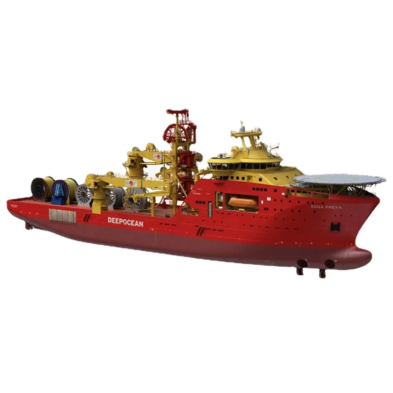 Toy Ship Model Edda Freya Offshore Construction Ship Model Exhibition ...