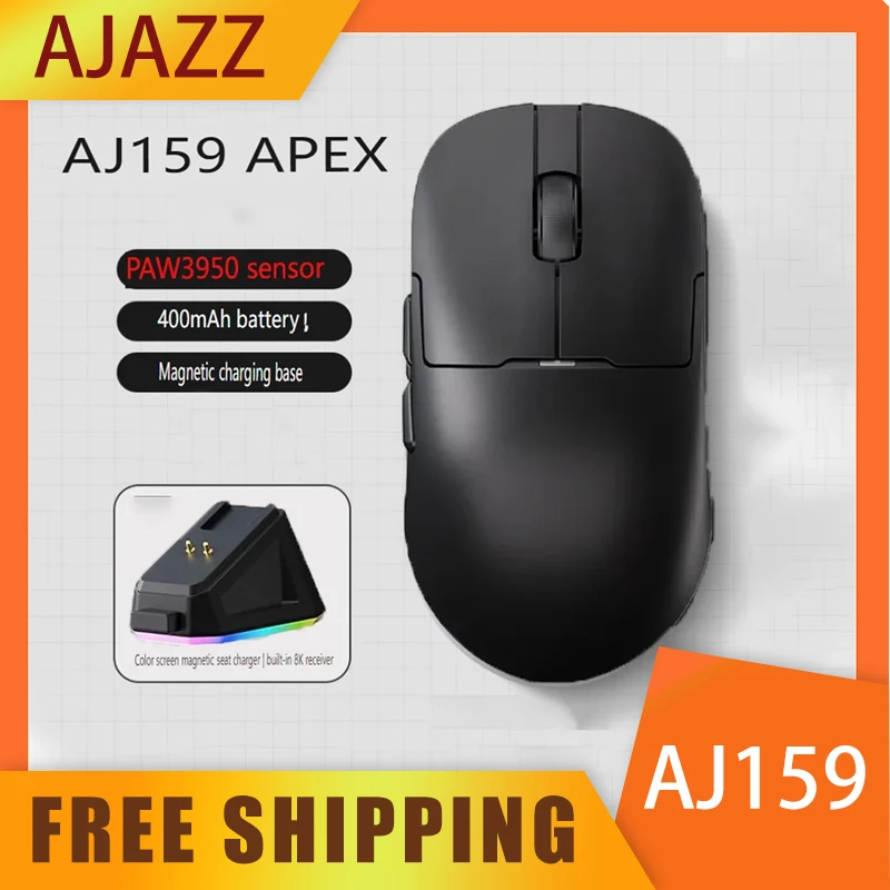 Apex-rat-n-Aj159-Ajazz-para-Gaming-perif-rico-con-Bluetooth-trimodo ...