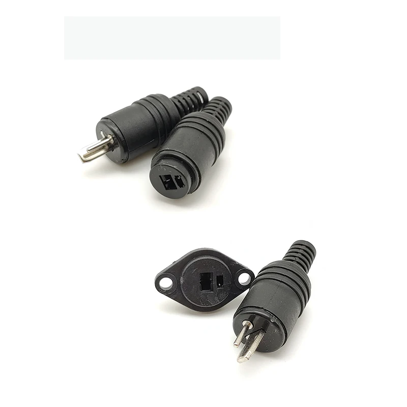 1pcs-2-Pin-DIN-Speaker-Wire-Plug-2P-Hifi-Loudspeaker-Cable-Solder ...